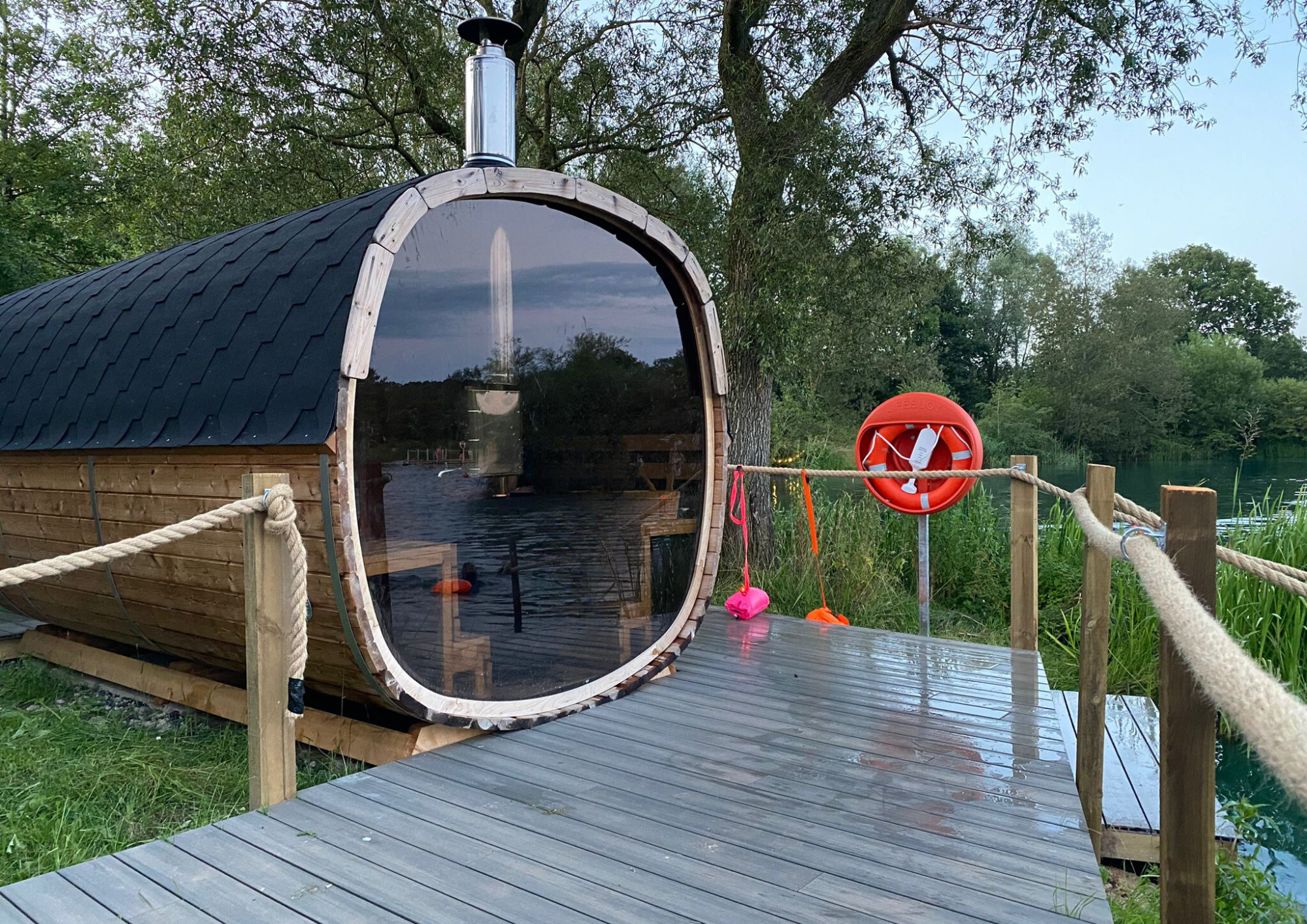 Wood-fired Saunas - Whitmore Lakes